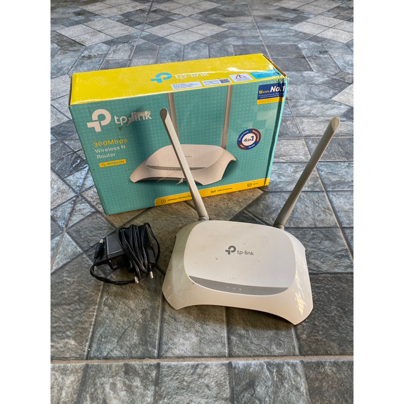 Jual Router Tplink Tl-Wr840n 300Mbps Wireless N Router | Shopee Indonesia