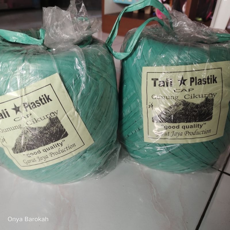 Jual Tali Rafia/Tali Plastik Warna Hijau | Shopee Indonesia