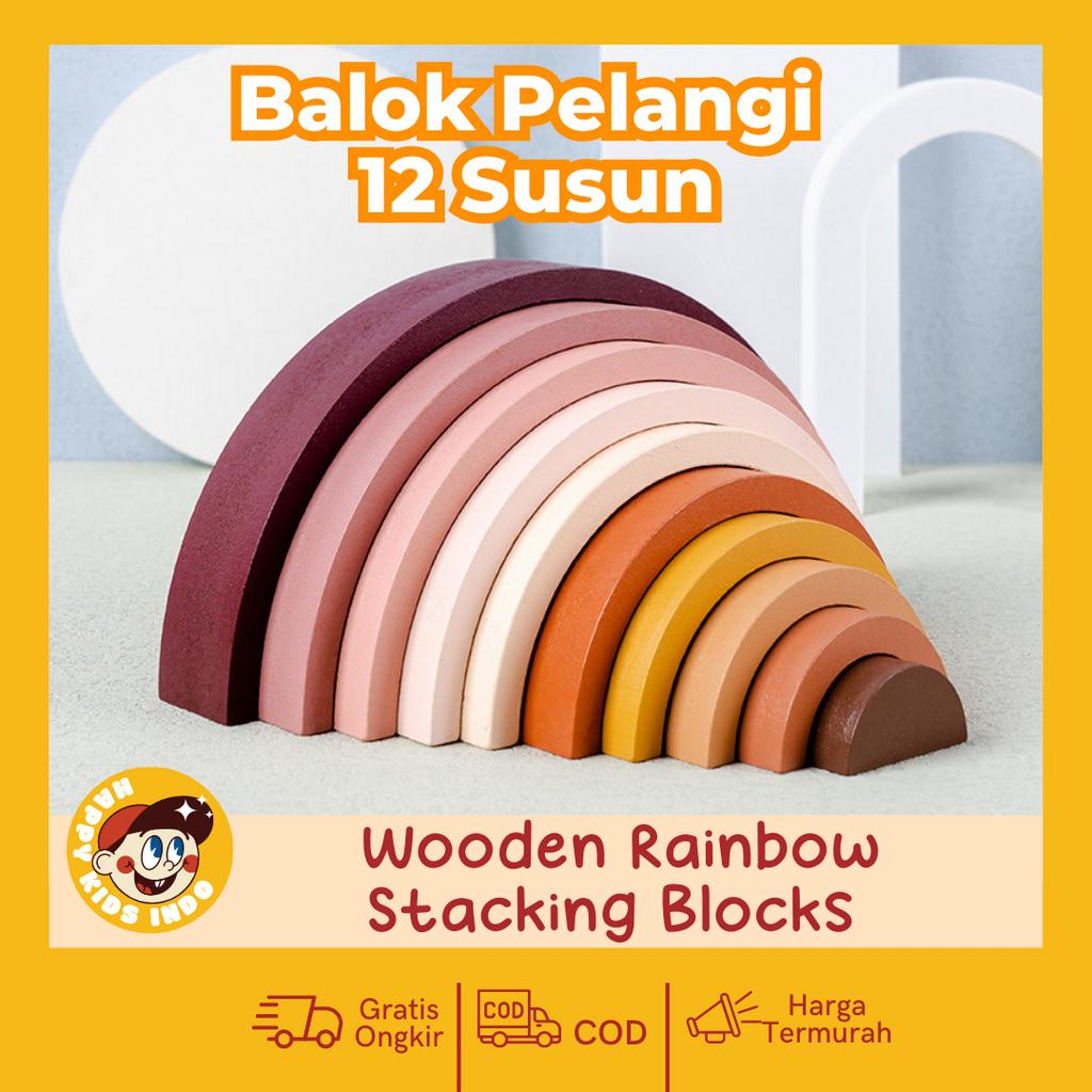 Jual PUZZLE RAINBOW JUMBO 10 KEPING / PUZZLE SUSUN PELANGI - PUZZLE ...
