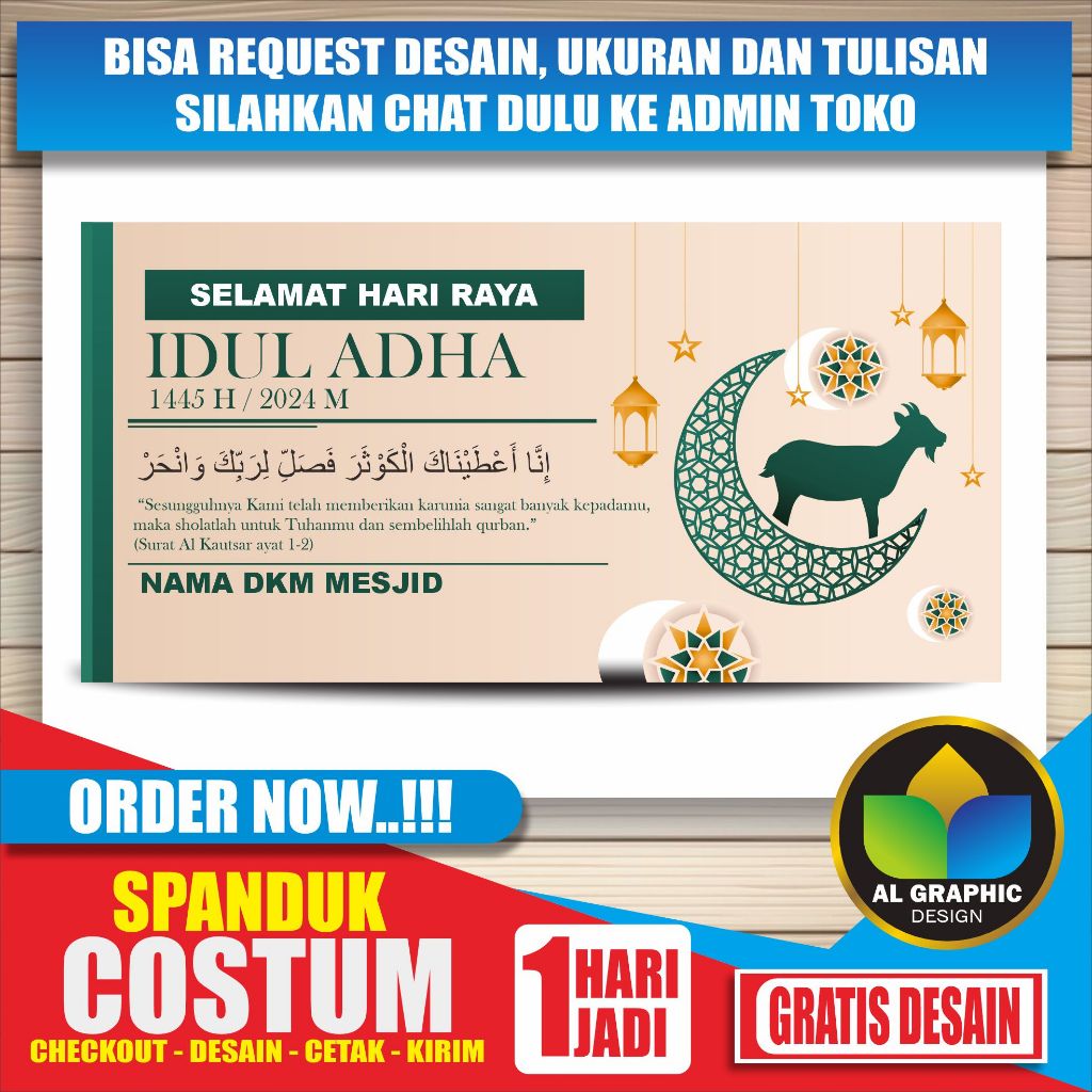 Jual BANNER/SPANDUK IDUL ADHA | Shopee Indonesia