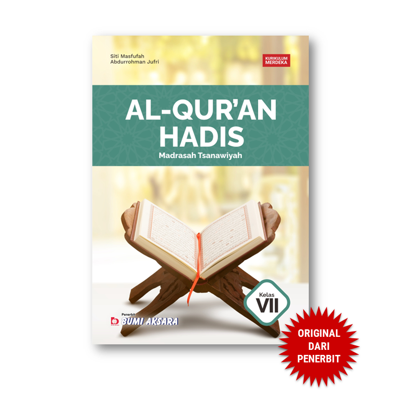 Jual Al Quran Hadist Kelas Vii Mts Kurikulum Merdeka Bumi Aksara