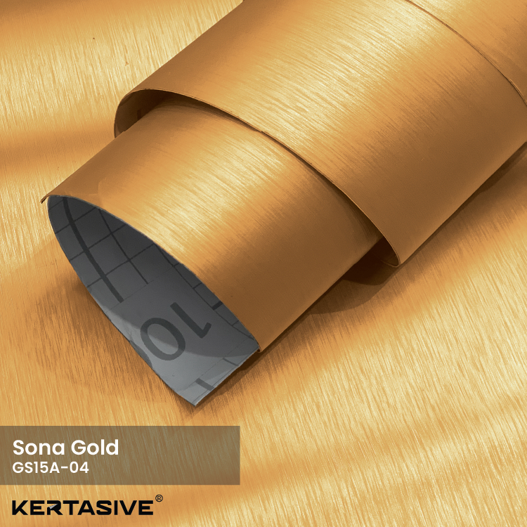 Jual Sona Gold - GOLD SERIES KERTASIVE PVC INTERIOR FILM | Shopee Indonesia