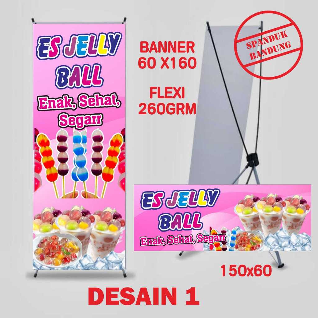 Jual banner / spanduk jelly ball / banner jelly bal/ spanduk jelly ball ...