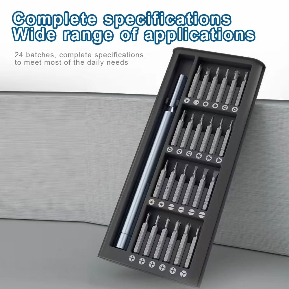 Jual STM - Obeng Set Premium 24 in 1 Precision Magnet Reparasi Screwdriver Kit Set 24pcs PC ...