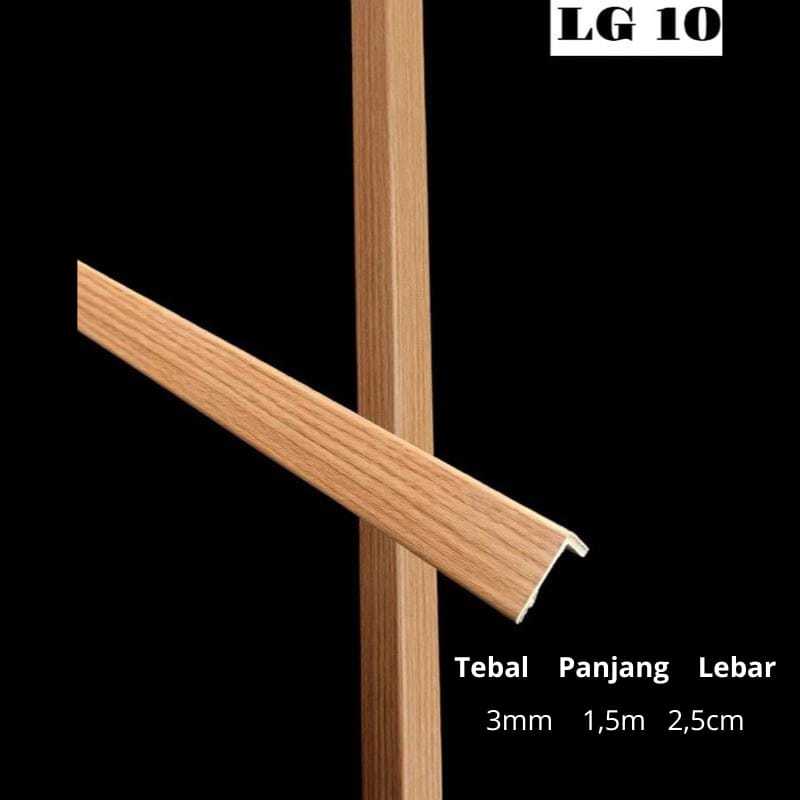 Jual Plint L | Siku L untuk List WPC Panel | Shopee Indonesia