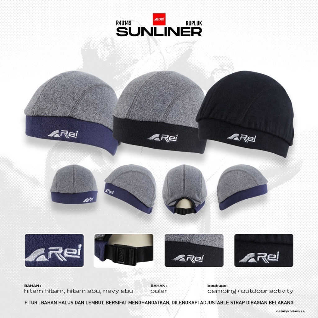 Jual Topi atau Kupluk Sunliner Arei Outdoorgear | Shopee Indonesia