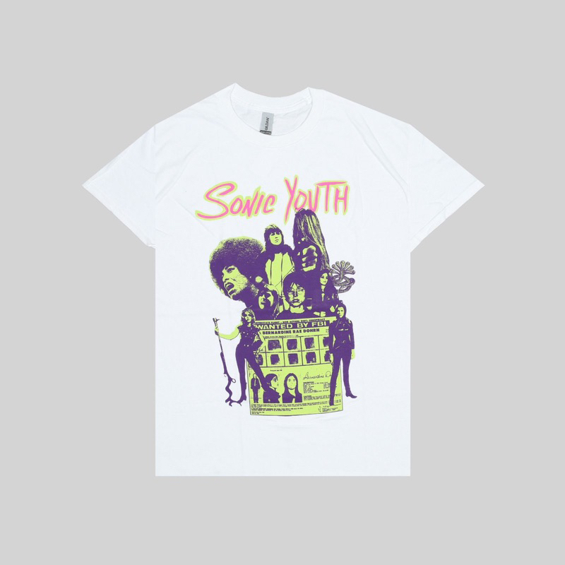 Jual TSHIRT - SONIC YOUTH - KOOL THING - ROCKMERCH | Shopee Indonesia