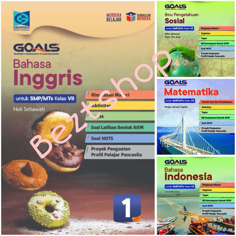 Jual Buku Goals kelas VII-7 SMP/Mts Kurikulum Merdeka -Grafindo | Shopee Indonesia