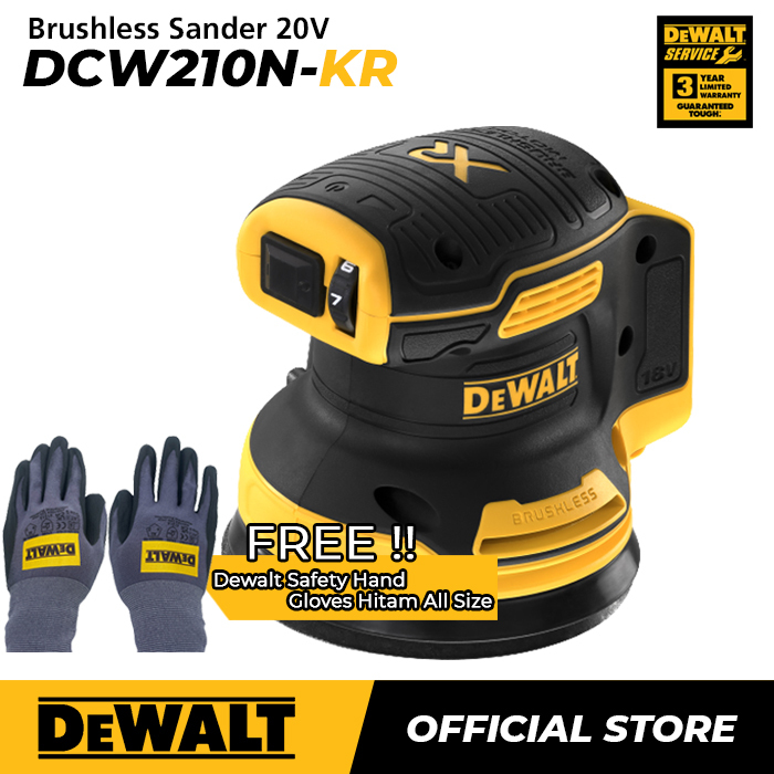 Jual Dewalt Brushless Sander / Amplas Baterai 20V DCW210N (Unit Only ...