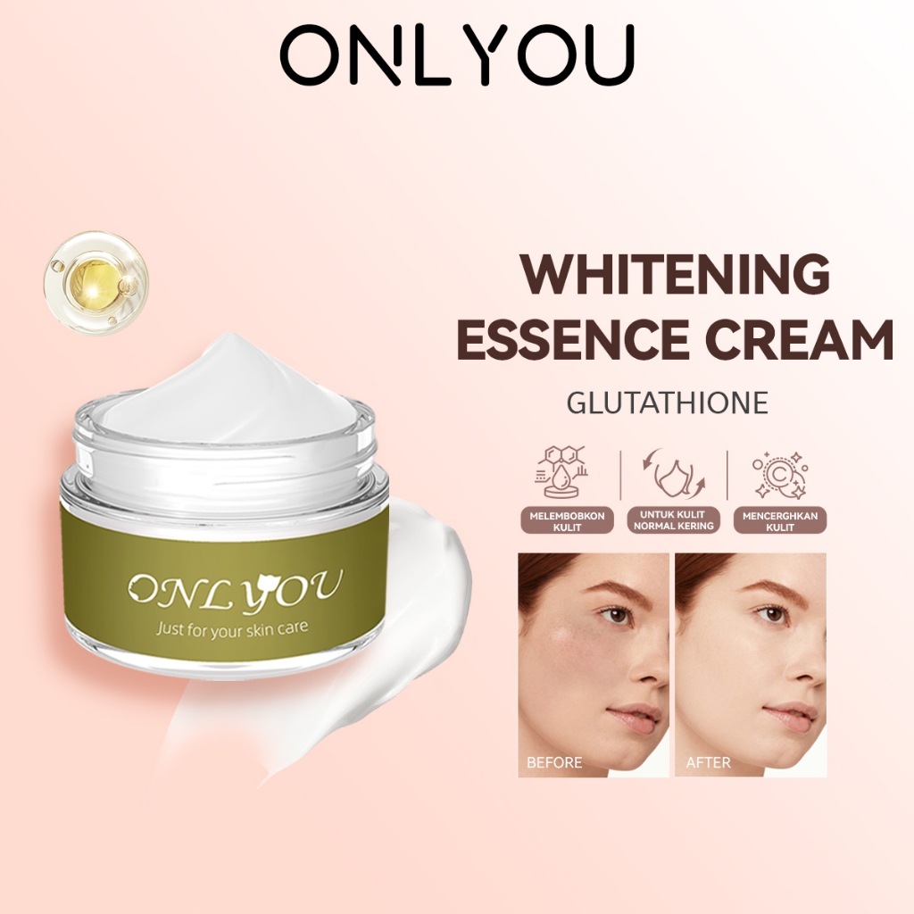 Jual 【BPOM】 ONLYOU Whitening moisturizer cream Wajah- Anti-Kerut Anti ...