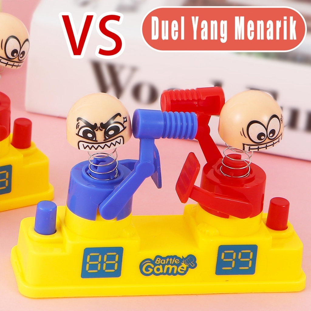 Jual Mainan Family Game Duel Finger Hammering Battle Game Ukuran Kecil ...