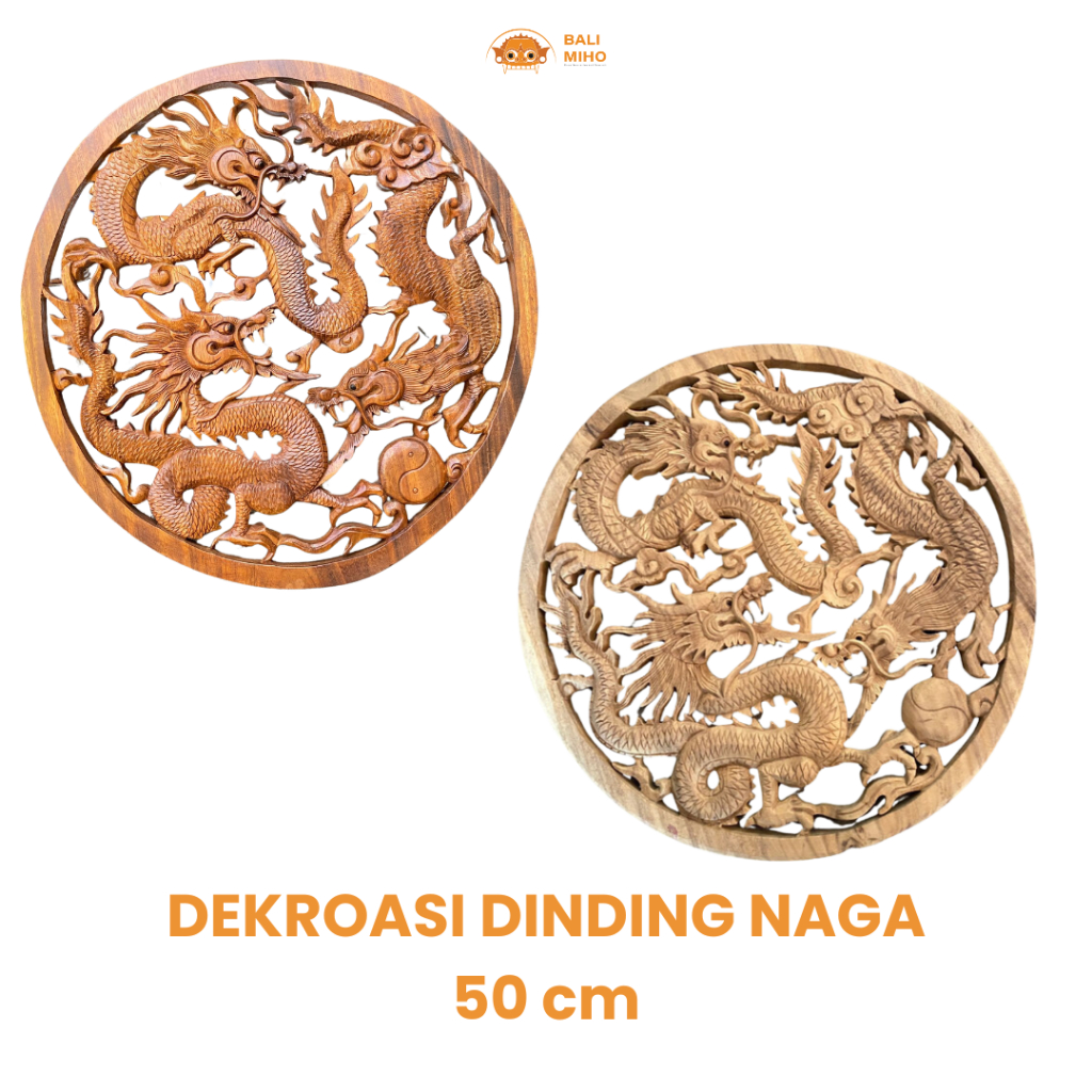 Jual Dekorasi Dinding Ukiran Naga 50 cm - Pandil Naga - Hiasan Dinding ...