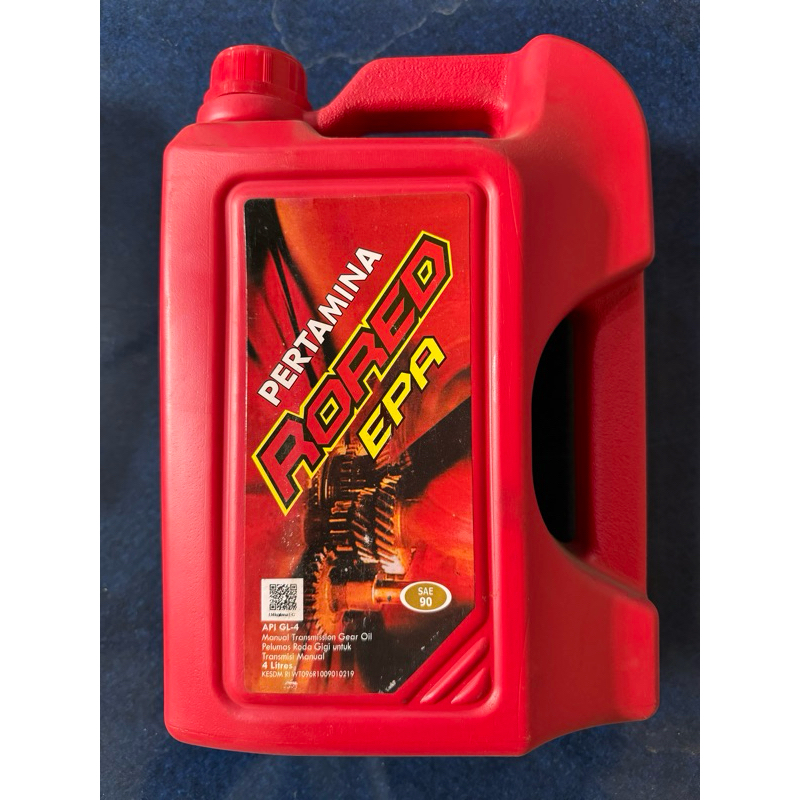 Jual OLI RORED EPA 90 4 LITER PERTAMINA OLI TRANSMISI POSNELENG GL-4 ...