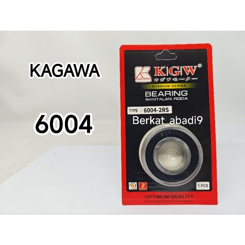 Jual 6004-2RS KAGAWA Klahar Lahar Kolahar Kelahar Bearing 6004 | Shopee ...