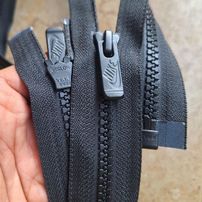 Jual Resleting Jaket no 5 YKK & Korea Gigi Jagung Vislon 40 s/d 90 cm | Shopee Indonesia