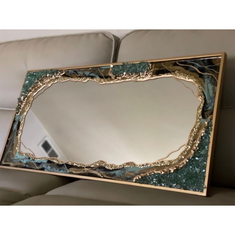 Jual cermin resin cermin aesthetic kaca dinding cermin dinding dekorasi ...