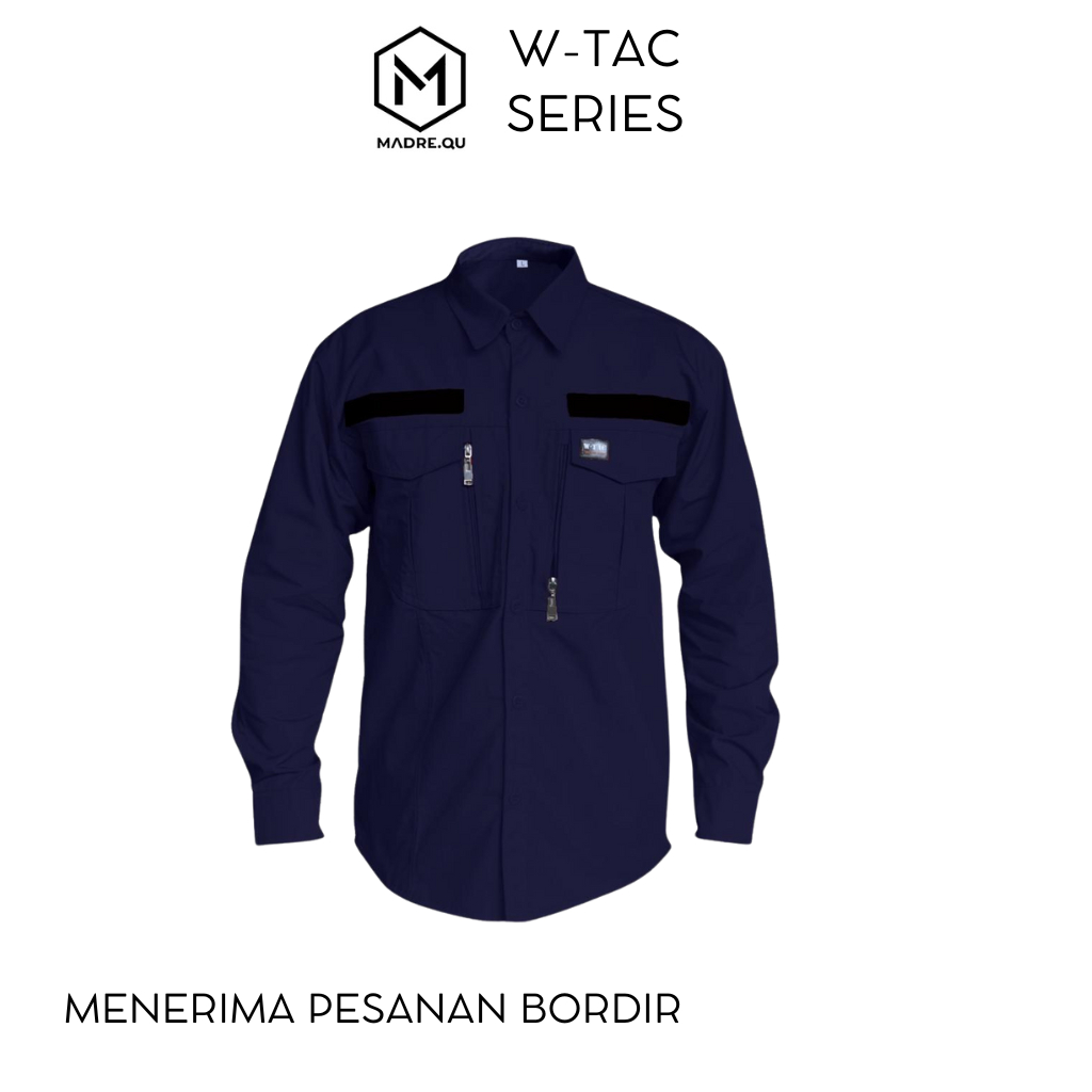 Jual Madre.Qu - W-tac Series - Kemeja Tactical Lapangan PDL Outdoor ...