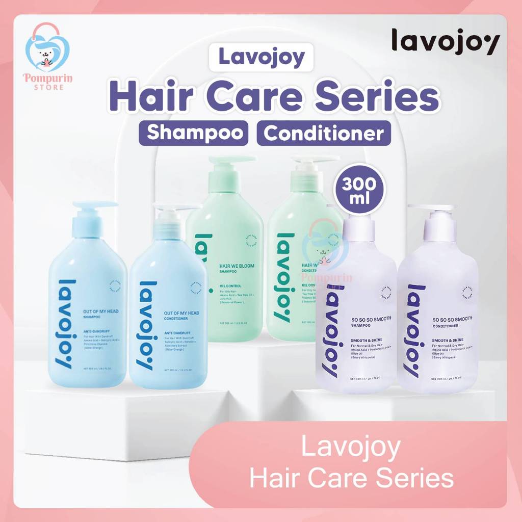 Jual Lavojoy Hair Care Series Shampoo / Conditioner 300ml - Hair We ...