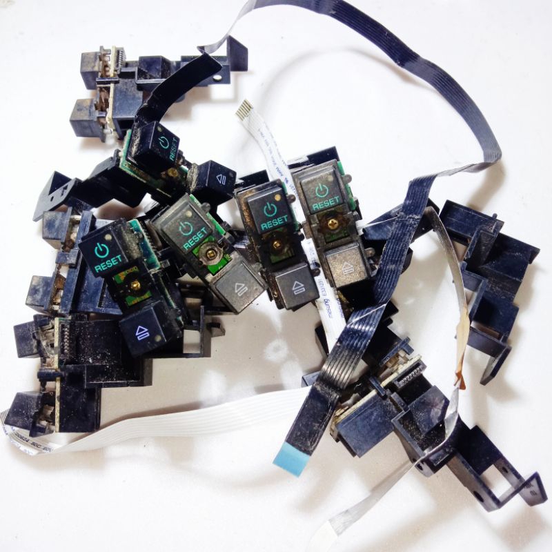 Jual tombol reset PS2 power on of open close ps2 fat dan slim / tombol ...