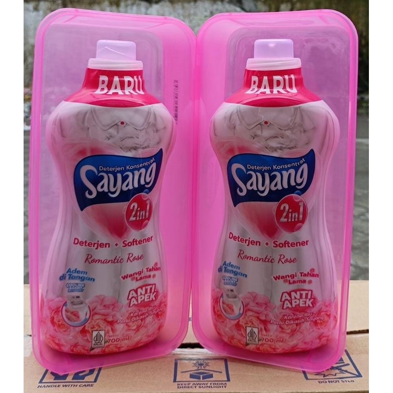 Jual Sayang Detergent Cair 700ml FREE TEPAK | Shopee Indonesia