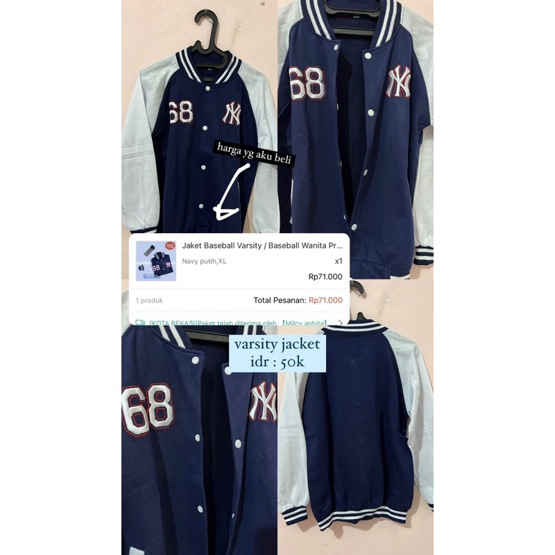 Jual Varsity jacket(PRELOVED) | Shopee Indonesia