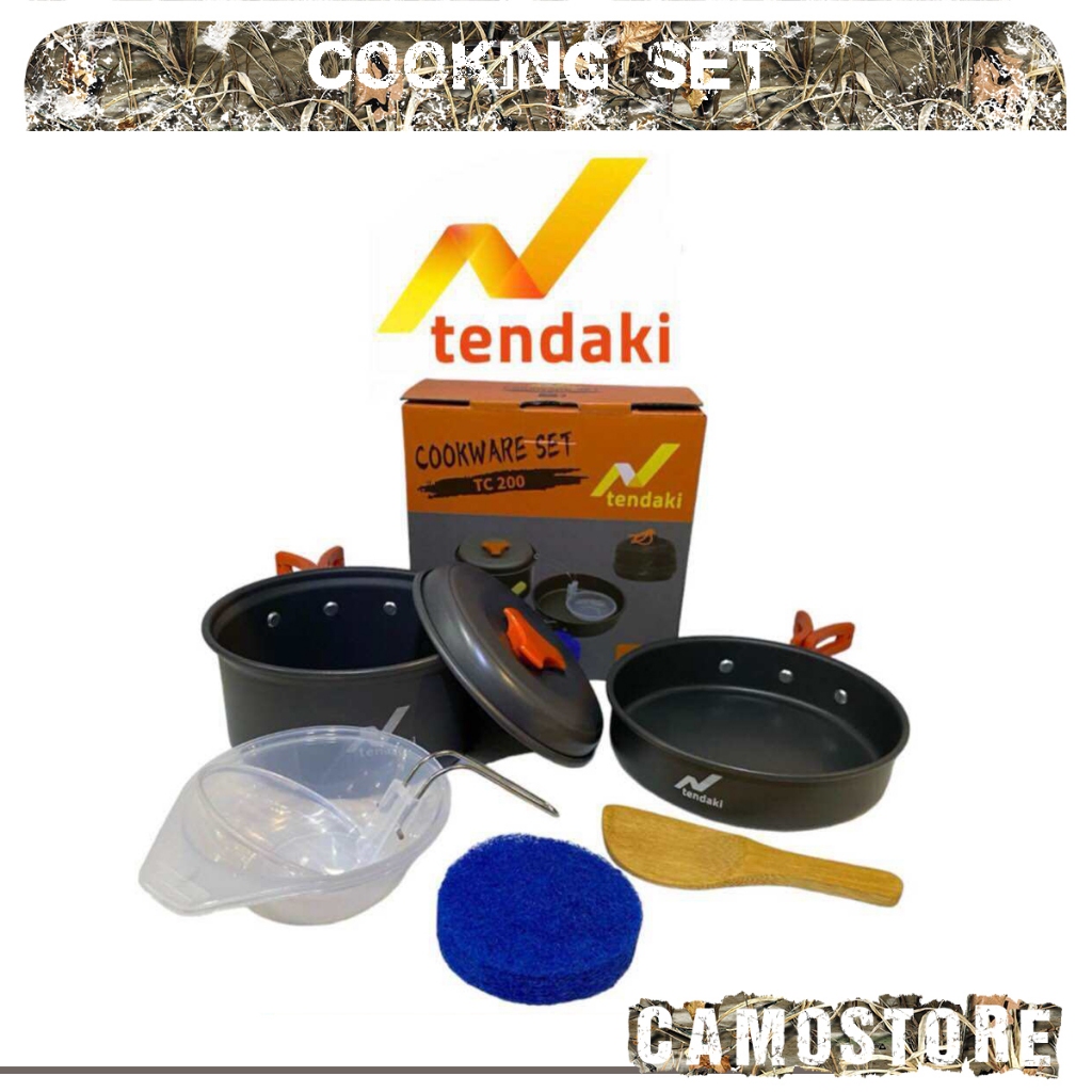 Jual Cooking Set Tendaki Tc 200 Nesting sama Ds 200 | Shopee Indonesia