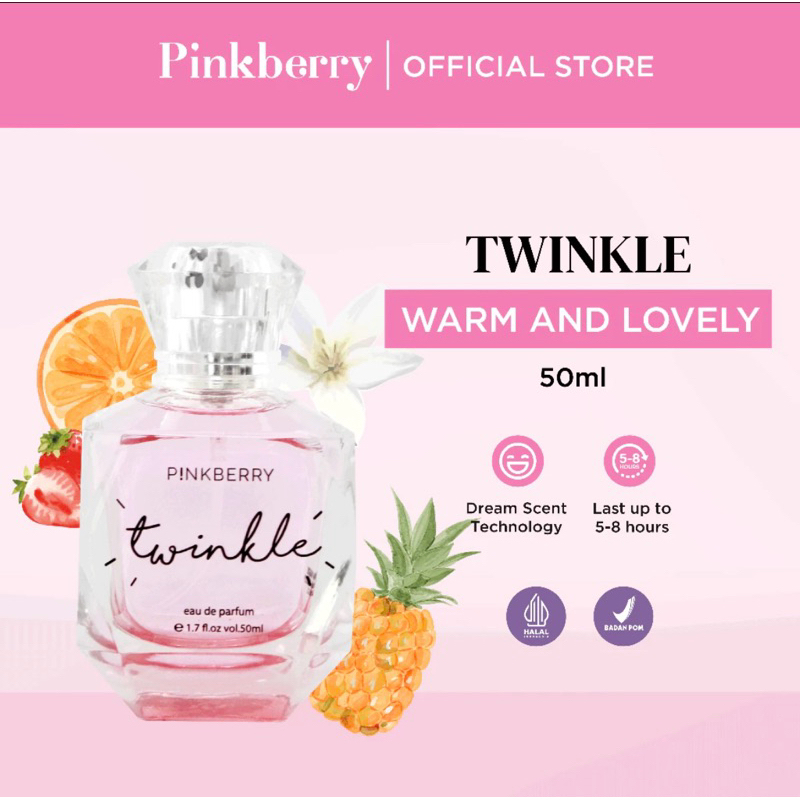 Jual PINKBERRY EAU DE PARFUM (EDP) TWINKLE 50ML | Shopee Indonesia