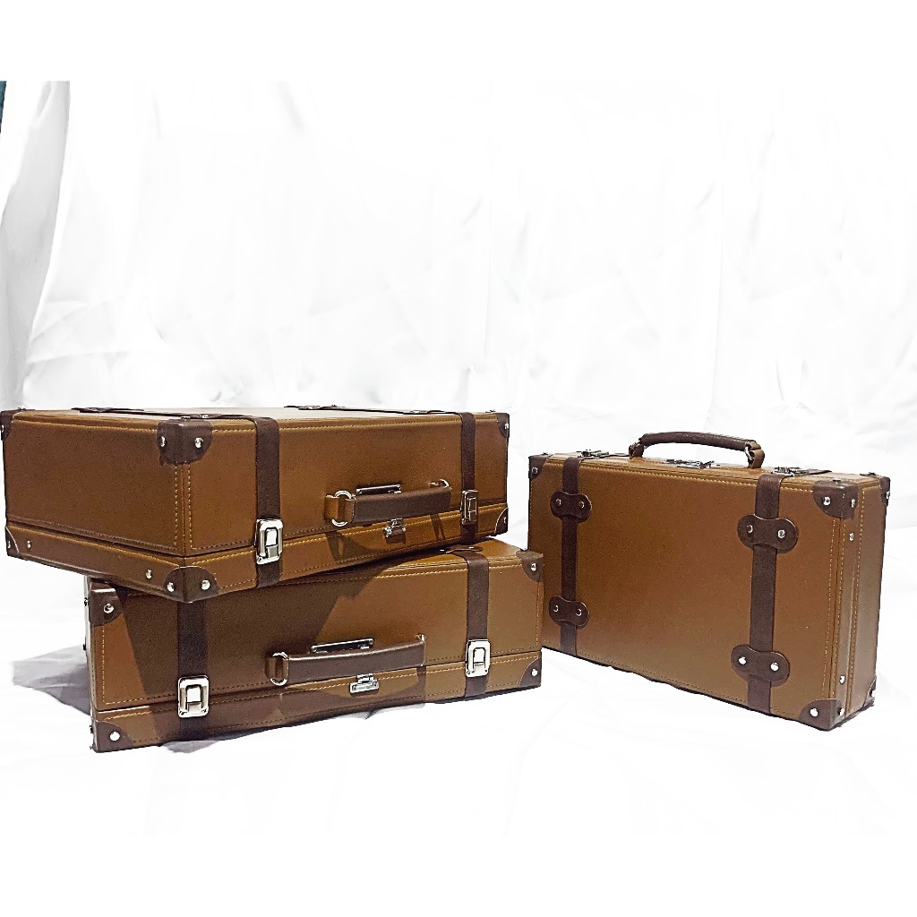 Jual box koper kulit custom briefcase custom kulit | Shopee Indonesia