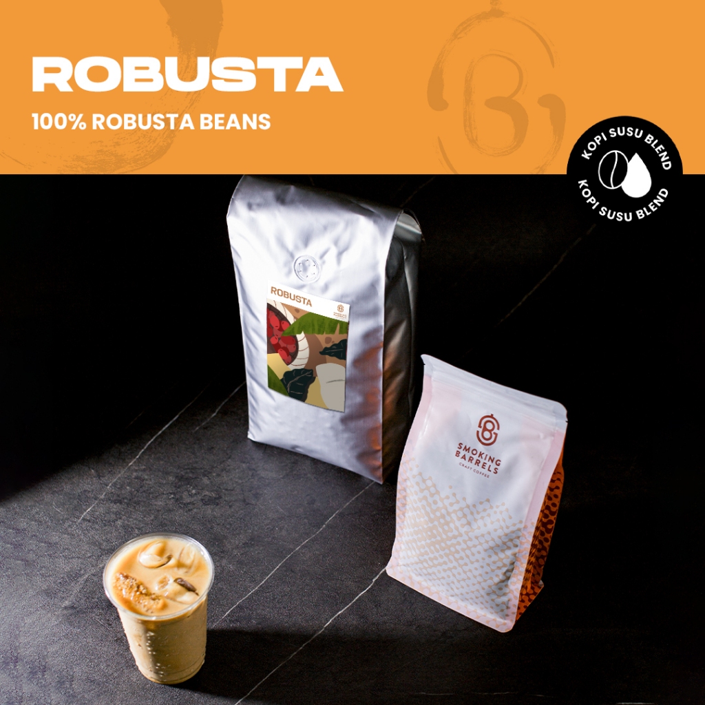 Jual ROBUSTA 250gr - Dark Roast Biji/Bubuk Kopi Bahan Es Kopi Susu ...