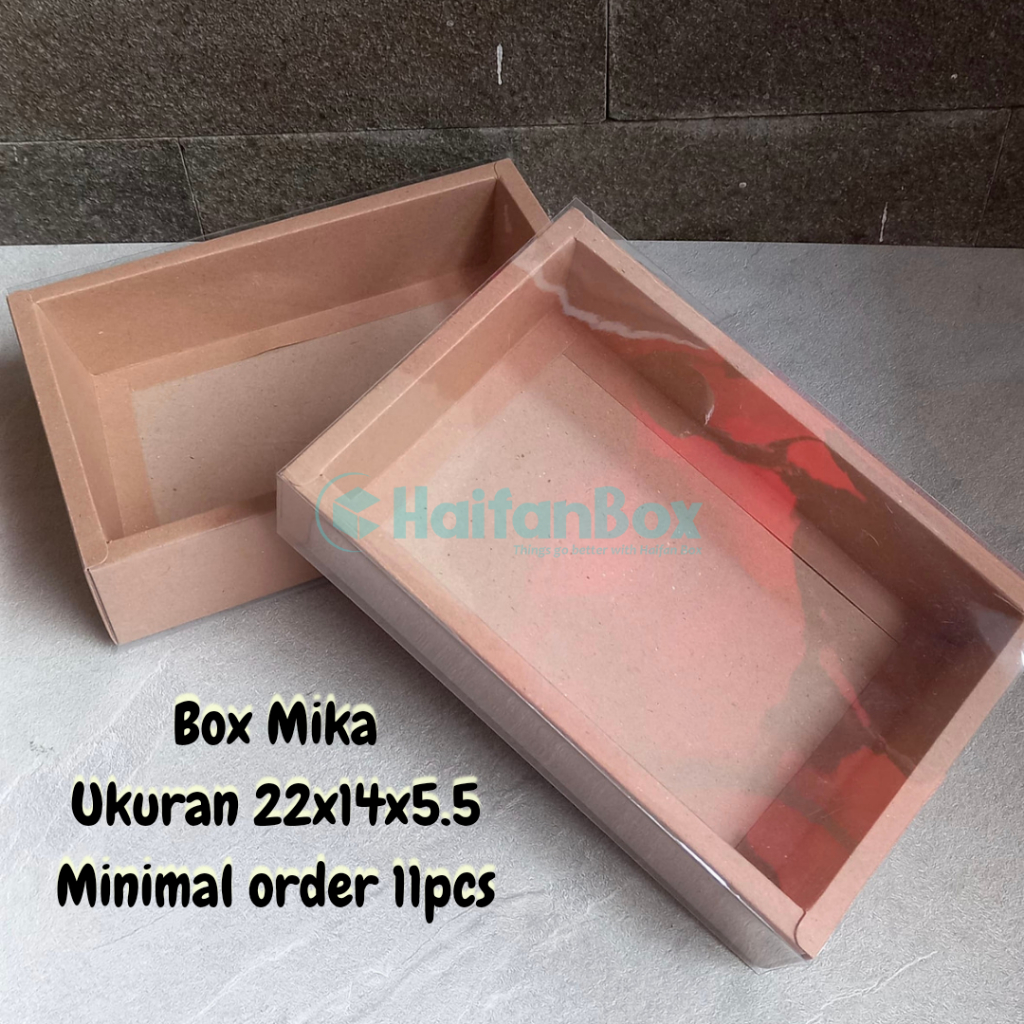 Jual Box Mika Kotak Souvenir Sliding Box Mika Benin 22x14x5.5 | Shopee ...
