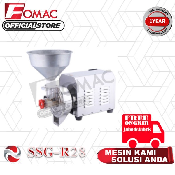 Jual Mesin Pembuat Selai Kacang Sauce Grinder Machine SSG-R28 FOMAC ...