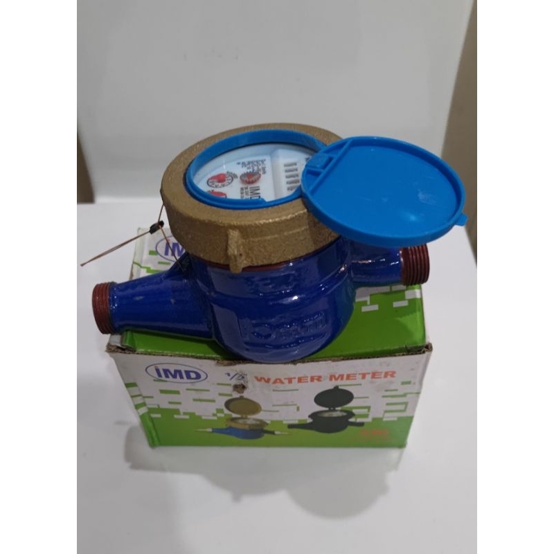 Jual Meteran Air Body BESI SNI / Water Meter / Water Flow Meter IDM ...