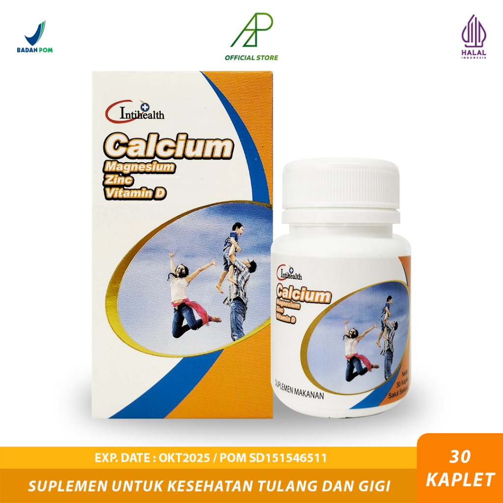 Jual Intihealth Calcium - Suplemen Untuk Kesehatan Tulang Dan Gigi ...