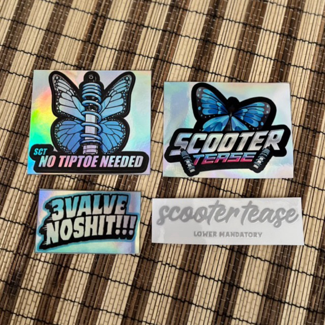 Jual Sticker Scooter.tease - Vespa Angkot Pack | Shopee Indonesia