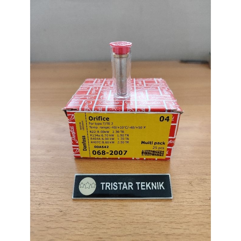 Jual Orifice 04 DANFOSS ORIFIS DANFOS NO.4 NO 4 NOZZLE NOZEL EKSPANSI ...