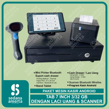 Jual Paket Mesin Kasir Android POS Tablet/Tab - TINGGAL PAKAI - cocok untuk Restaurant, Resto ...