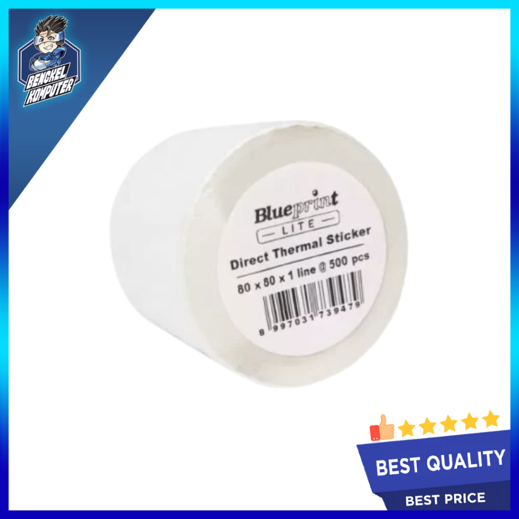 Jual THERMAL STICKER BLUEPRINT 80X80 | Shopee Indonesia