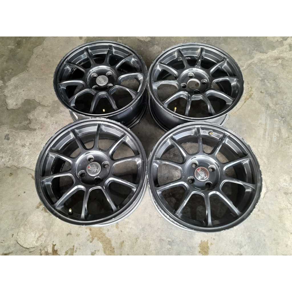 Jual Velg Racing HSR ZICO Ring 16 4x100 Baleno Vios Limo Altis City ...