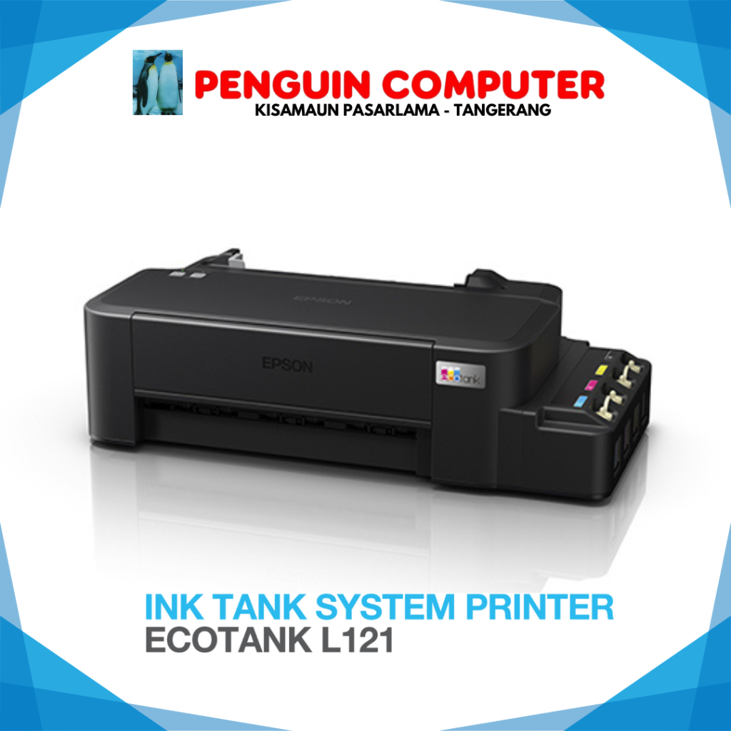 Jual EPSON ECOTANK L121 A4 INK TANK PRINTER | Shopee Indonesia