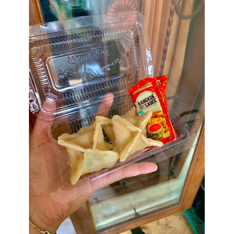 Jual Crab Rangoon/dimsum/pangsit kepiting/pangsit/frozen food | Shopee ...