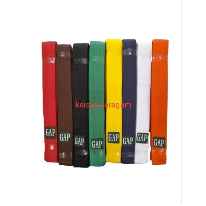 Jual sabuk karate sabuk silat sabuk taekwondo gap | Shopee Indonesia
