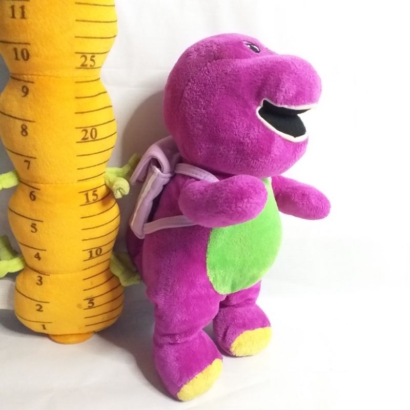Jual BONEKA BARNEY PAKAI TAS KARAKTER SERIAL TV BARNEY & FRIENDS ...