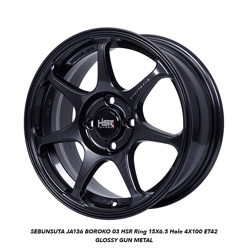 Jual Velg Mobil Agya Ayla Brio City Baleno Jazz Starlate R15 HSR ...