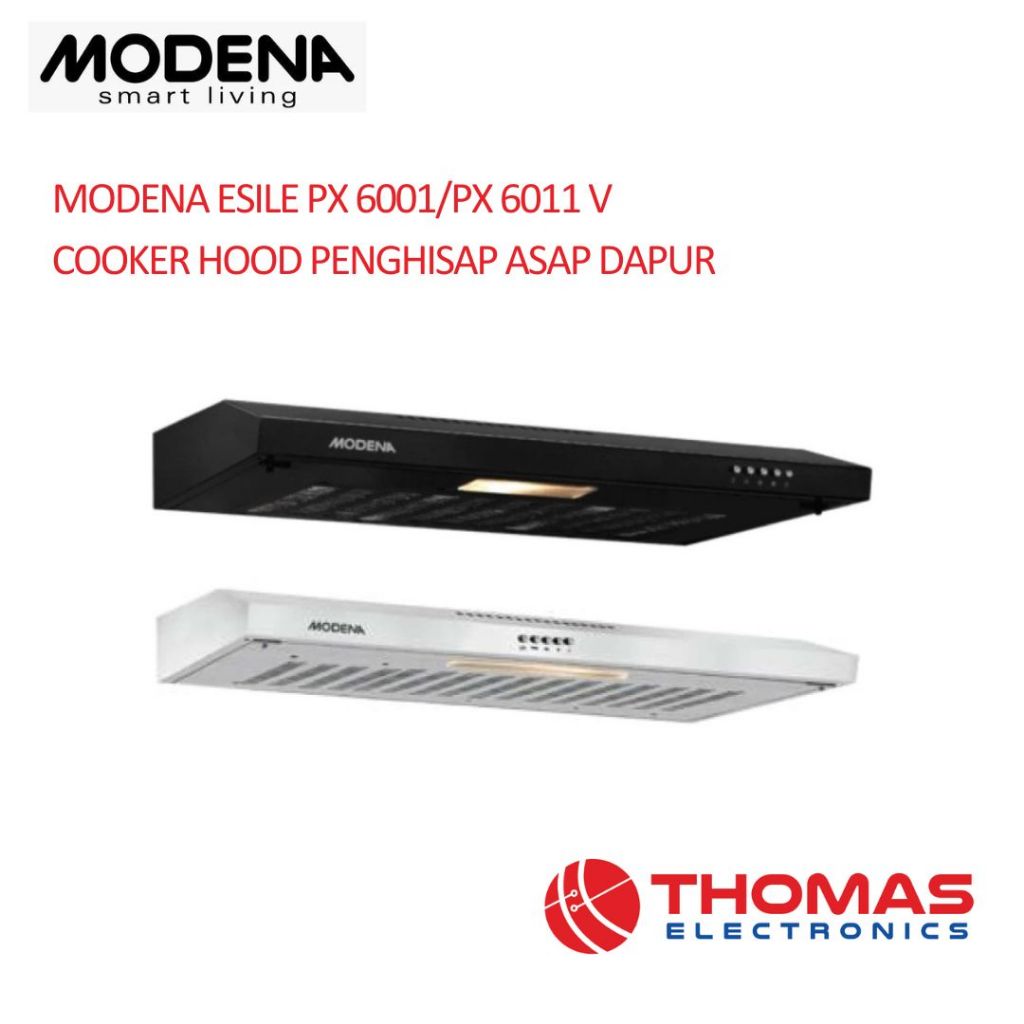 Jual MODENA ESILE PX 6001 / PX 6011V COOKER HOOD PENGHISAP ASAP DAPUR ...