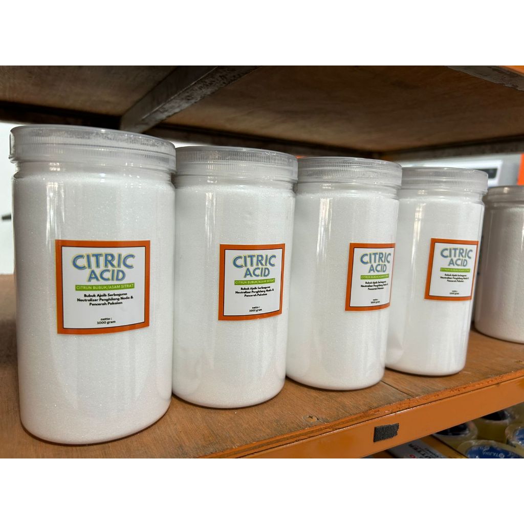 Jual Citric Acid / Citrun Bubuk / Asam Sitrat - Serbuk Ajaib Penghilang ...