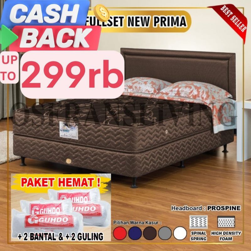 Jual Guhdo Springbed New Prima - Prospine SPRING BED 90 X 200 100 X 200 120 X 200 140 X 200 160 ...