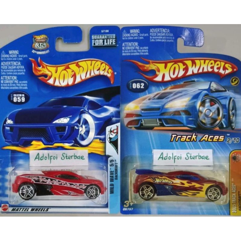 Jual hotwheels hot wheels backdraft back draft 2005 track aces wild ...