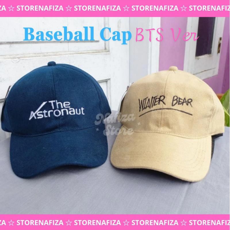 Jual Baseball Cap BTS KPOP Custom | by storenafiza | Shopee Indonesia
