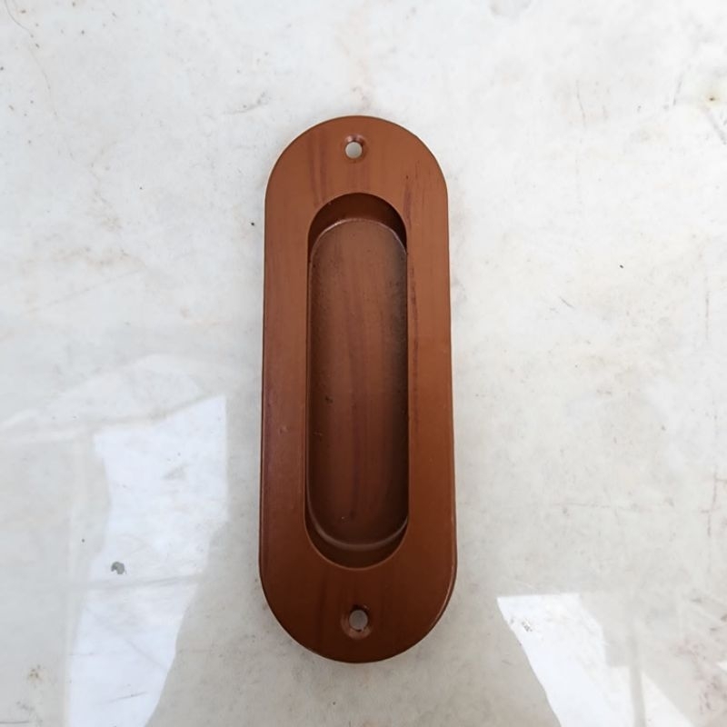 Jual Handle Pintu tanam geser sliding kom oval 12 x 4 cm | Shopee Indonesia