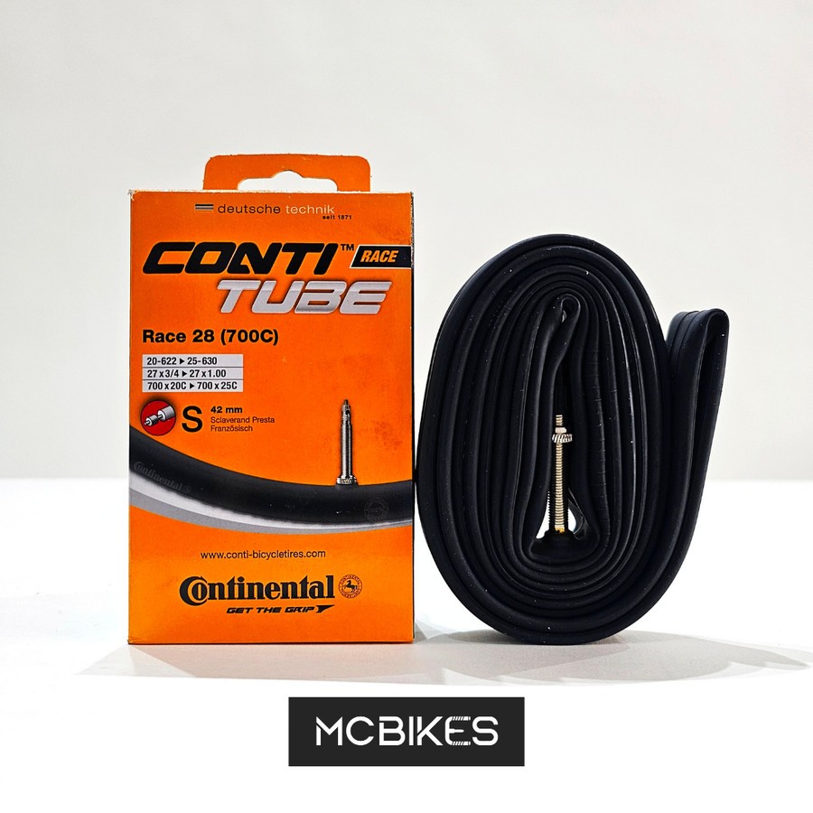 Jual Ban Dalam CONTINENTAL Conti Tube Race 700x20 sd 25 (Presta ...